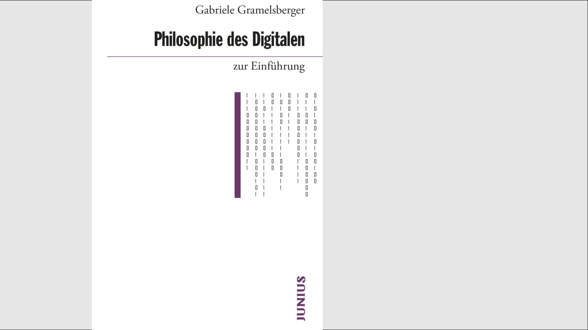Philosophie des Digitalen - zur Einführung - humanismus aktuell